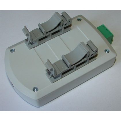 USB Relay Controller - One Channel with clips for DIN mount rail